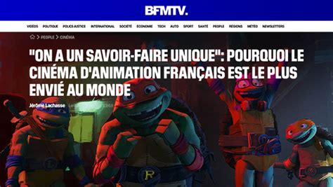 We Have A Unique Know How Why French Animation Is The Most Envied In