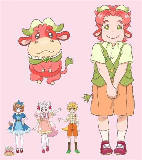 Poko Poko Human Form Character Design References Magical Girl
