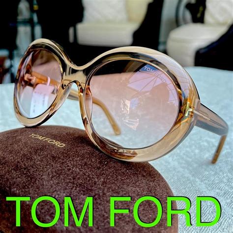 Tom Ford Oval 60 Mm Oversized Sunglasses In 2025 Tom Ford Sunglasses