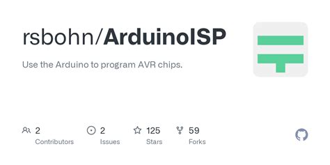 GitHub Rsbohn ArduinoISP Use The Arduino To Program AVR Chips