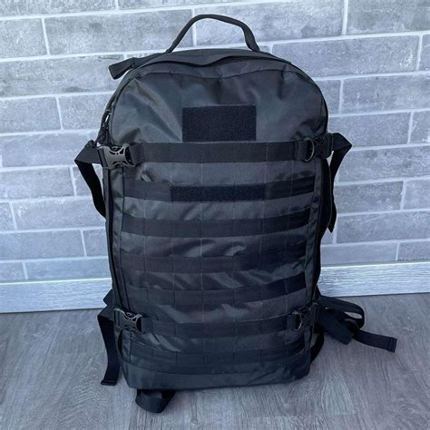 Рюкзак Военный Тактический Черный 32л с Системой Molle — Купить ...