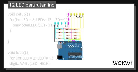 12 Led O Wokwi Esp32 Stm32 Arduino Simulator 12 Led O Wokwi Esp32 Stm32 Arduino Simulator