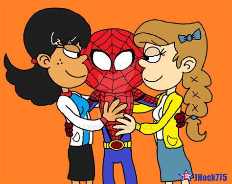 Tlh Spider Lin And Two Girl By Jhock775 On Deviantart