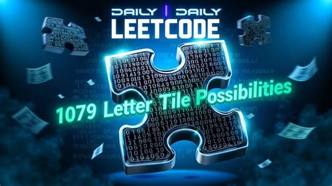 daily leetcode coding challenge letter tile possibilities by backtracking in java youtube