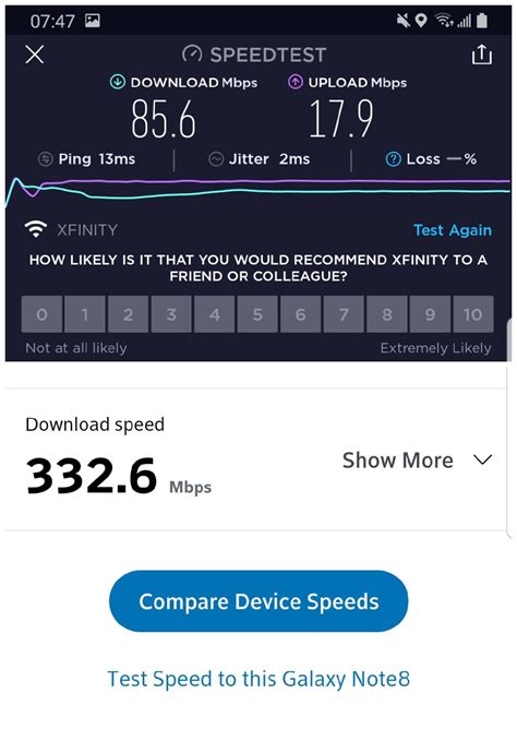 Ive Usually Used The Speedtest App To Test My Devices Internet Speed