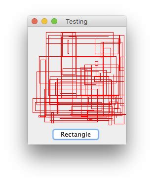 Graphics Java Application Creating Rectangle When Button Is Pressed Stack Overflow