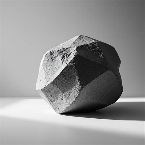 Free Geometric Stone Form Photo Geometric Angular Faceted