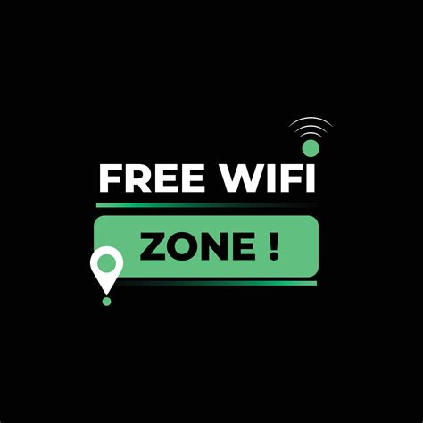 Free Wifi Zone Vector Illustration 20650045 Vector Art At Vecteezy