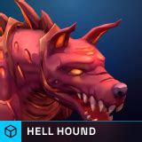 Stylized Fantasy Hell Hound