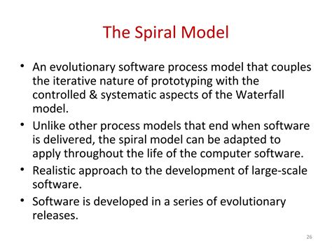 Software Engineering Process Models PPT Computer Software And Applications Computing