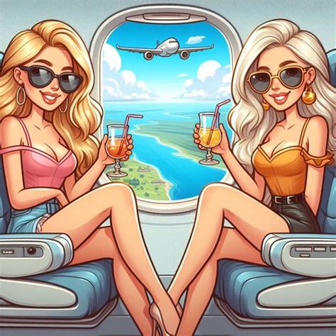 Funny Joke ️ Blondes On A Plane