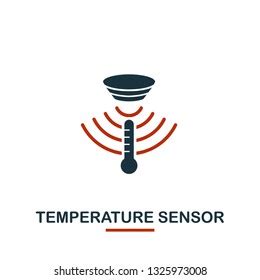 Temperature Sensor Icon Sensors Icons Collection Stock Vector Royalty Free 1325973008