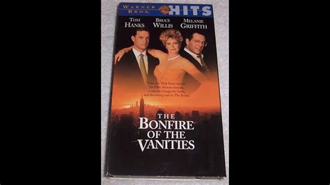 Opening To The Bonfire Of The Vanities 1997 Vhs Warner Bros Hits