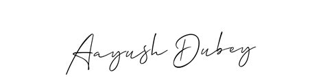 73 Aayush Dubey Name Signature Style Ideas Special Electronic Sign