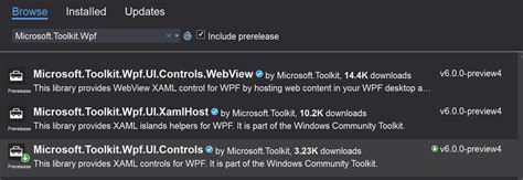 Net Core 3 Use Uwp Controls In Wpf With Xaml Islands Thomas