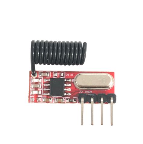 433mhz Superheterodyne Ask Ook Rf Receiver With Antenna