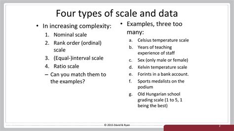 Unit 8 Types Of Scales And Data Ppt Download