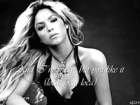 Shakira Loca Lyrics YouTube Shakira Loca Lyrics YouTube