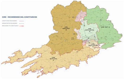 Irelands New Electoral Map See How Your Area Is Affected After Constituency Review