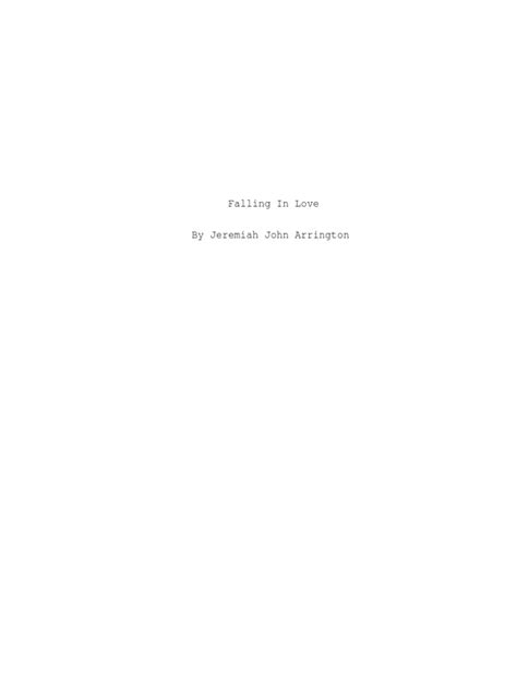 Script Falling In Love Pdf Pdf