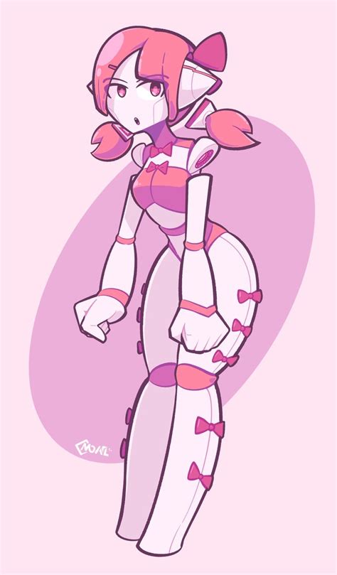 girl robot drawing