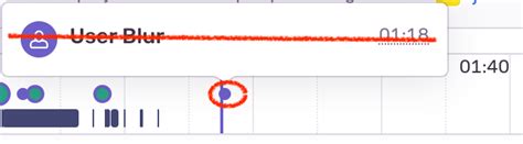 remove user blur user focus from breadcrumbs and timeline · issue