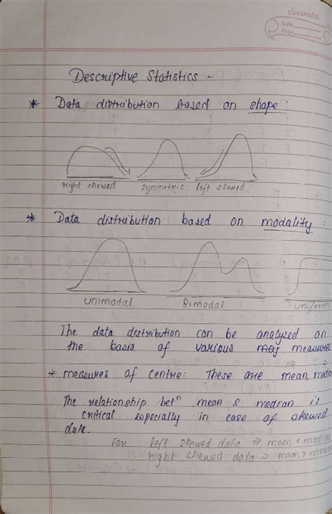 Data Science Notes Artificial INteelligence And Data Science Studocu