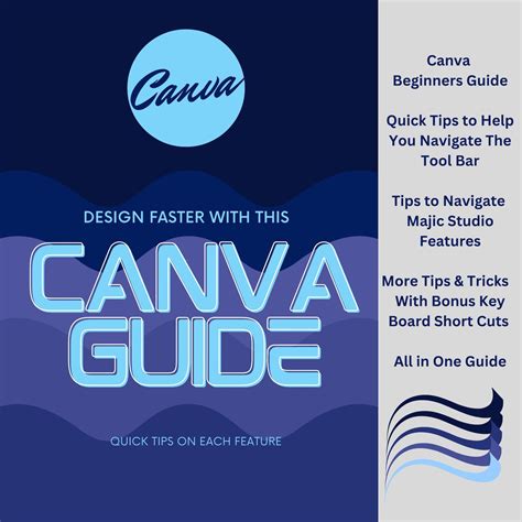 Canva Tutorial Canva Guide PDF Canva Basics Canva Guide For Beginners Canva Toolbar Guide