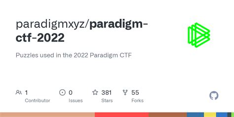 Github Paradigmxyzparadigm Ctf 2022 Puzzles Used In The 2022