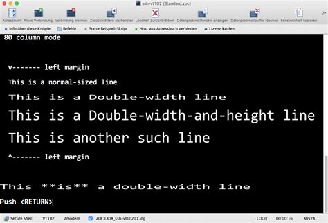 Zoc Ssh Client Und Telnet Screenshots Macos