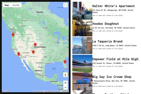 cms map by address webflow