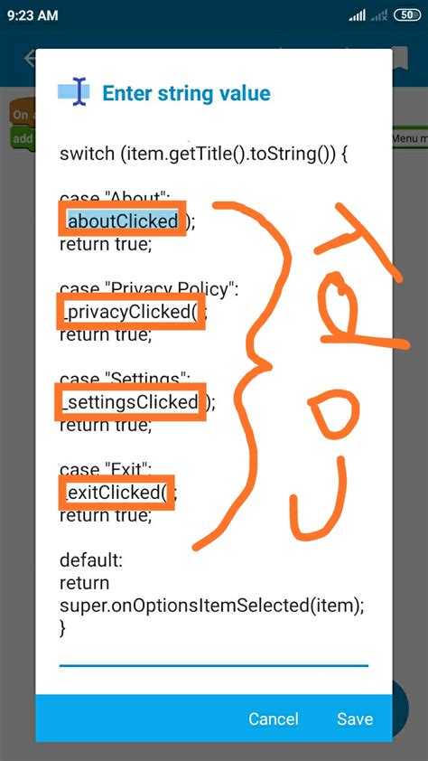 Custom Pop Up Menu In Tool Bar In Sketchware Add Sourcedirectly