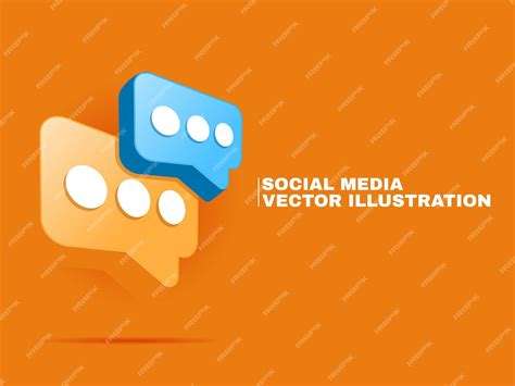 Premium Vector Creative Message Notification Icon New Concept Realistic 3d Illustrator