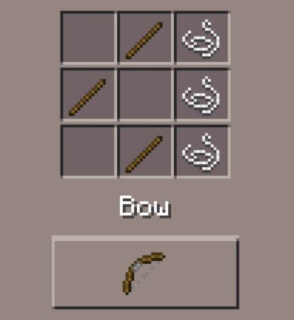 How To Make A Bow In Minecraft