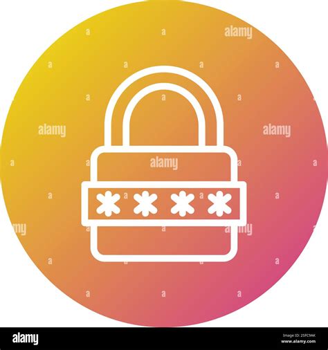 Password Vector Icon Design Illustration Stock Vector Image And Art Alamy
