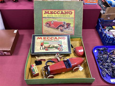 Lot 913 A 1930s Meccano No 2 Constructor Car In Red