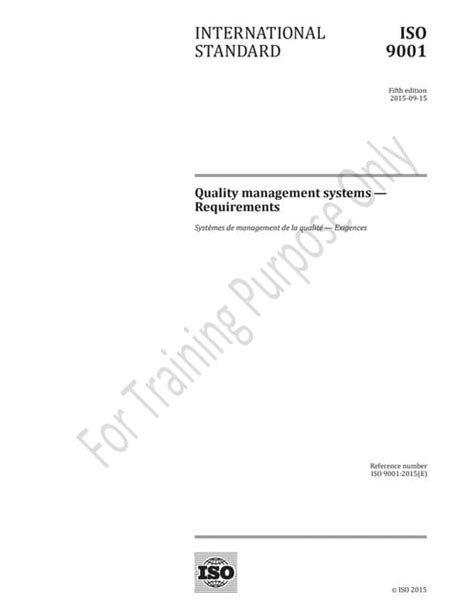 Iso 9001 2015 1 Pdf