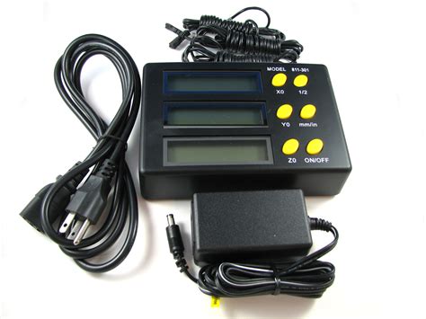 XYZ Three Axis Digital Quill Readout Display Dro Set EBay