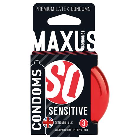 Презервативы MAXUS Sensitive ультратонкие 3 шт - купить, цена и отзывы ...