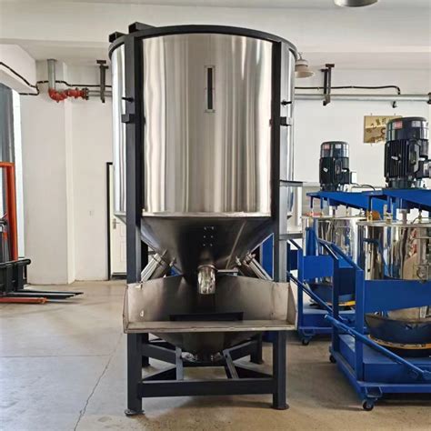 Japanese Eva Foam Particle Vertical Mixer China Heating Vertical