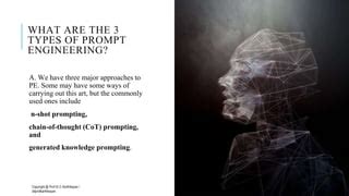 Learn Prompt Engineering Basics chatgpt llms guide | PPTX | Programming Languages | Computing