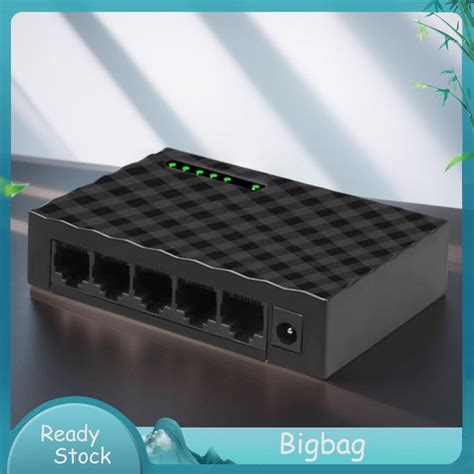 Bigbag Ph Port Mbps Gigabit Network Switch RJ LAN Desktop Ethernet HUB Shunt Shopee
