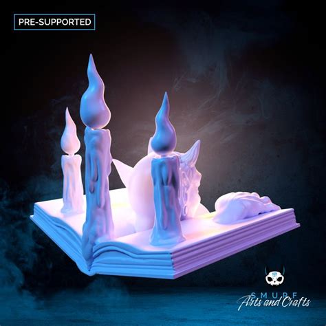 3d Printable Book Imp By Smurf Minis