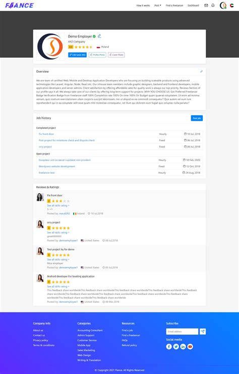 Freelancer Marketplace Script Freelancer Script By Originatesoft Codester
