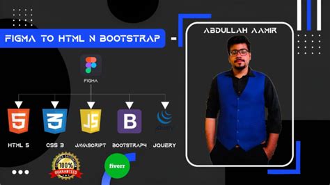 Convert Custom Figma To Html Bootstrap By Mabdullahaamir Fiverr