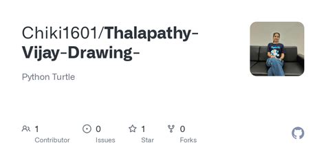Thalapathy Vijay Drawing Thalapathi Vijay Drawing In Pythontxt At