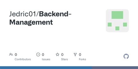 Github Jedric01backend Management