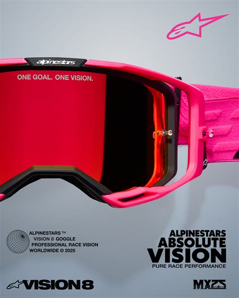 Alpinestars Vision 8 Luar Goggles Mirror Lens Revzilla