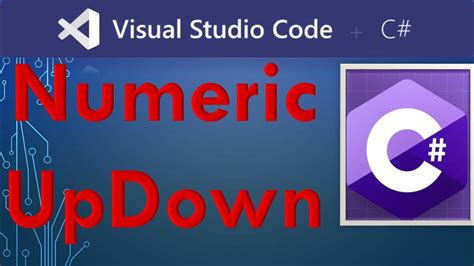 Numericupdown Control And Domainupdown Control In C Winform Youtube