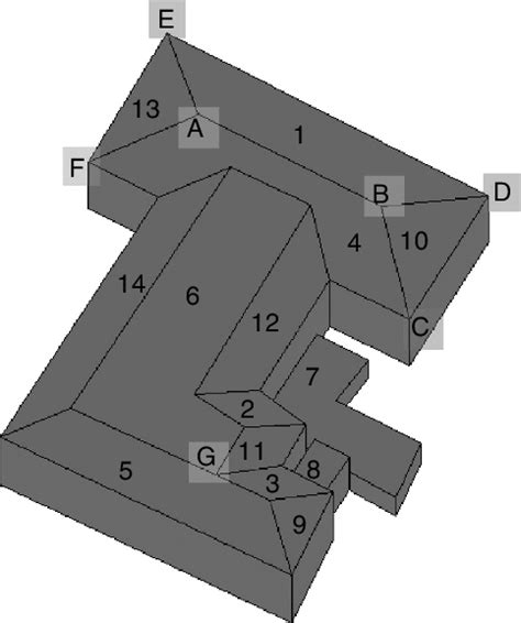 7 Planar Segment Adjacency And Vertex Determination For Building